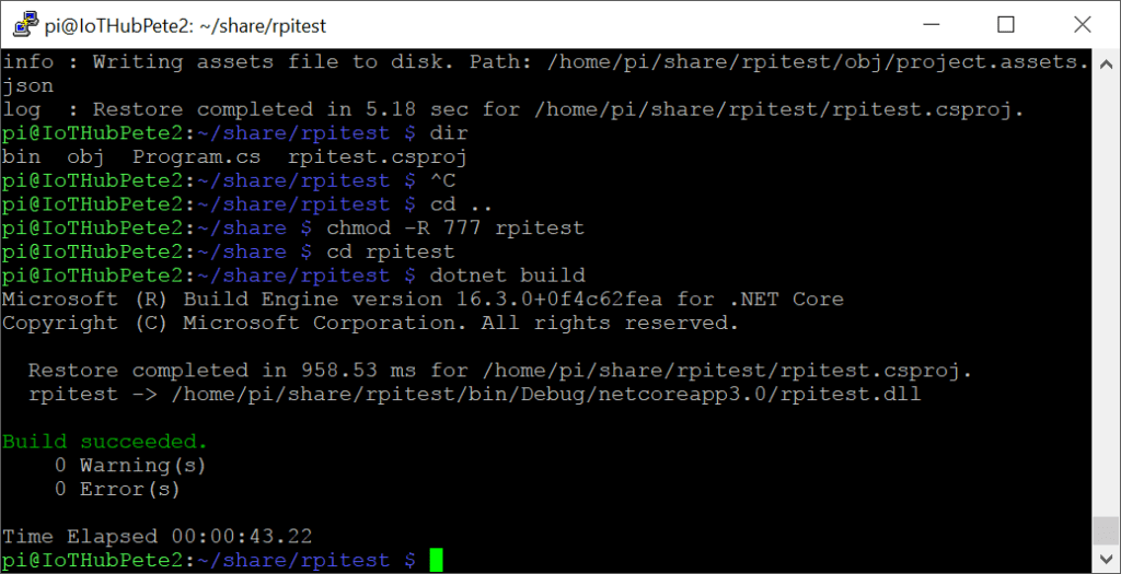 Explorations In Dot Net Core 3 For Raspberry Pi Part 2 Controlling