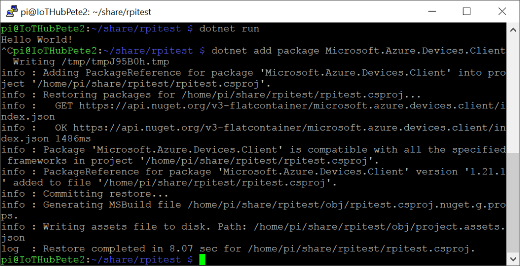 Explorations In Dot Net Core 3 For Raspberry Pi Part 3 Azure Iot