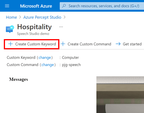 Azure Percept Audio – Custom Keywords and Commands - Pete Codes