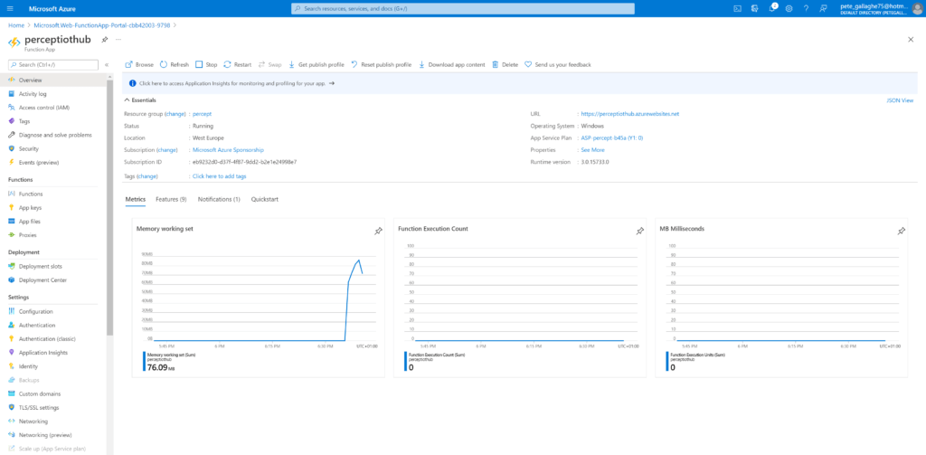Azure Percept Audio Webhooks Azure Functions Iot Hub Raspberry Pi And Home Automation