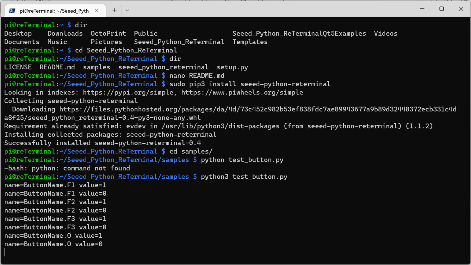 OctoPrint for the Seeed Studio reTerminal – Live Blog – Day 11 - Pete Codes