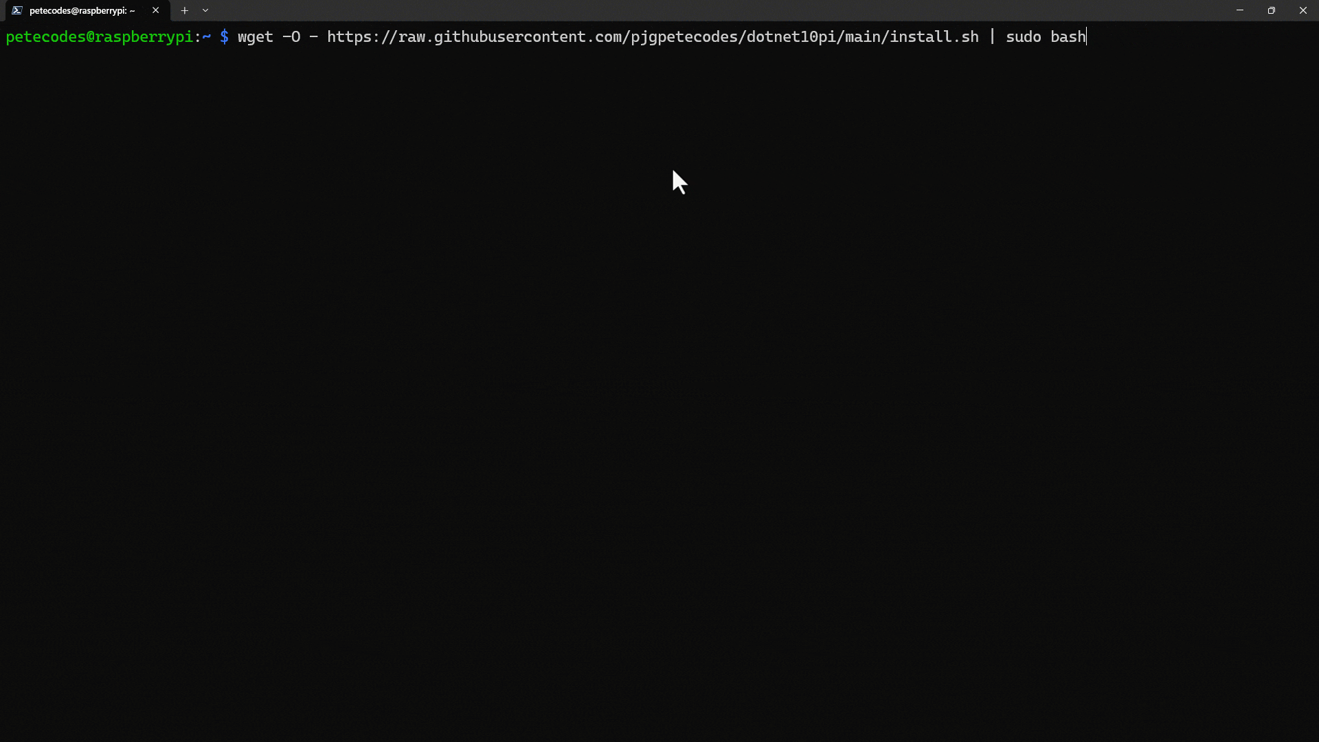 Install and use Microsoft Dot NET 10 with the Raspberry Pi - Pete Codes